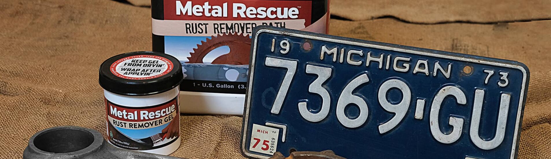 Liquid Rust Remover | Metal Rescue Rust Remover BATH | Armor VCI