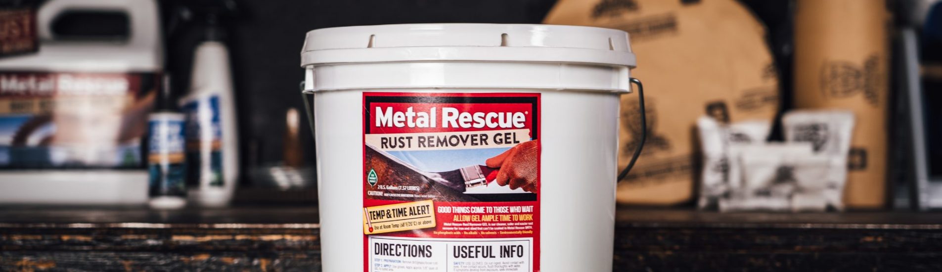 Rust Remover for Cars | Metal Rescue Rust Remover GEL | Armor VCI